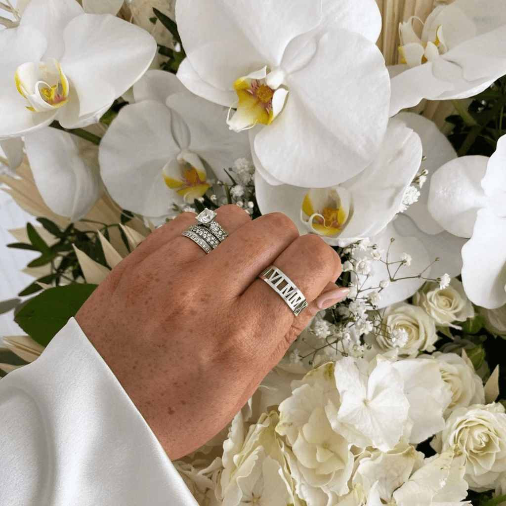 Solid Gold Special Date Ring - Anna Lou of London